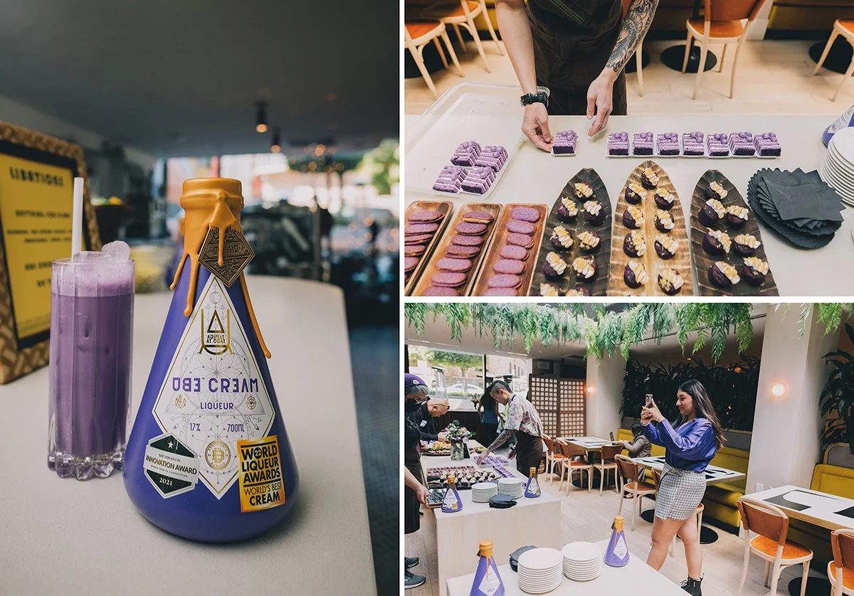 Ube Cream Liqueur Launch — ROD ROSETE PHOTOGRAPHY