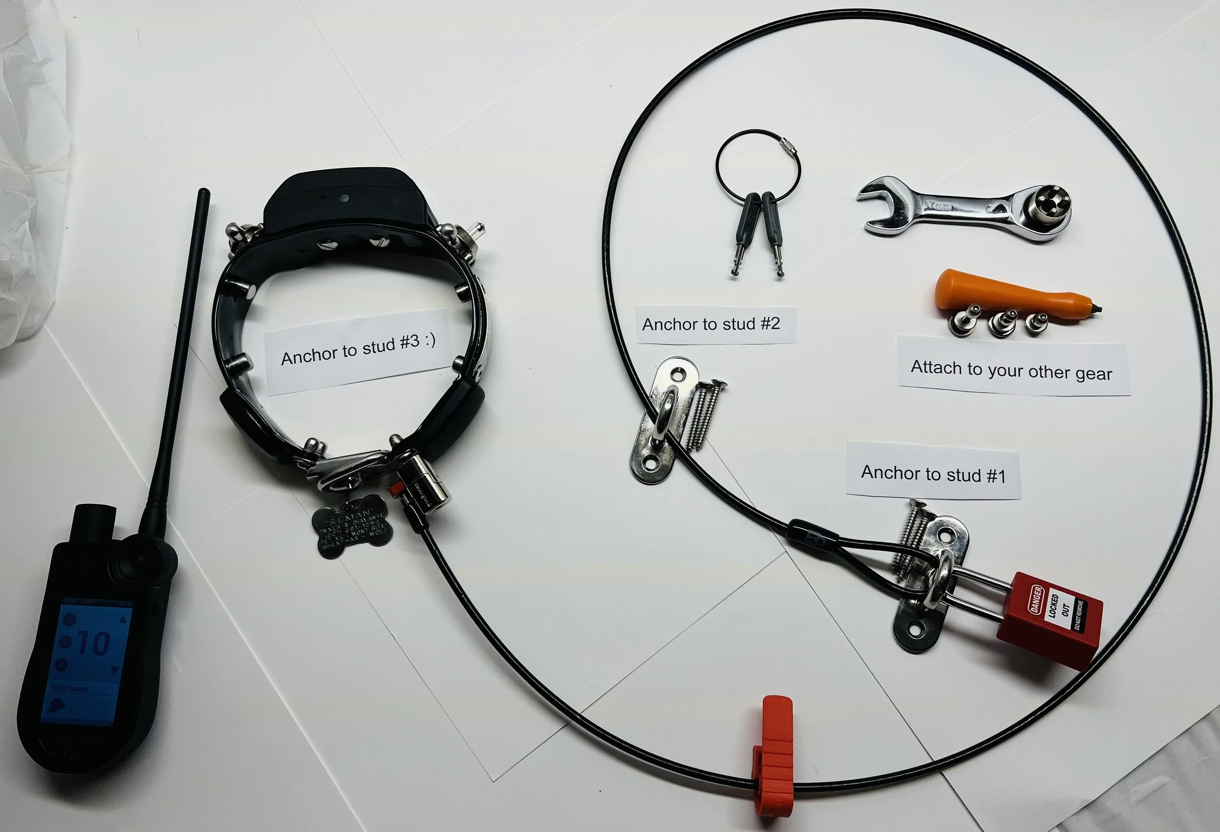 Mark V Control Collar System — Sit Stay Productions