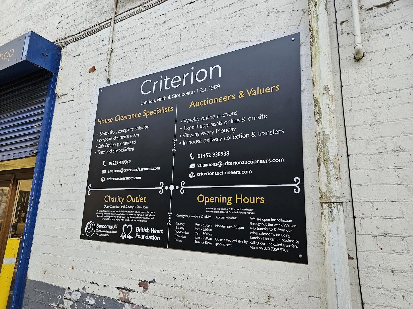 Criterion Auctioneers