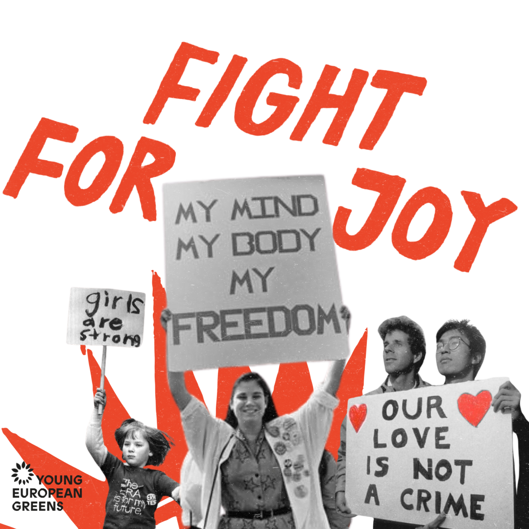 Thank you for voting for joy — Young European Greens