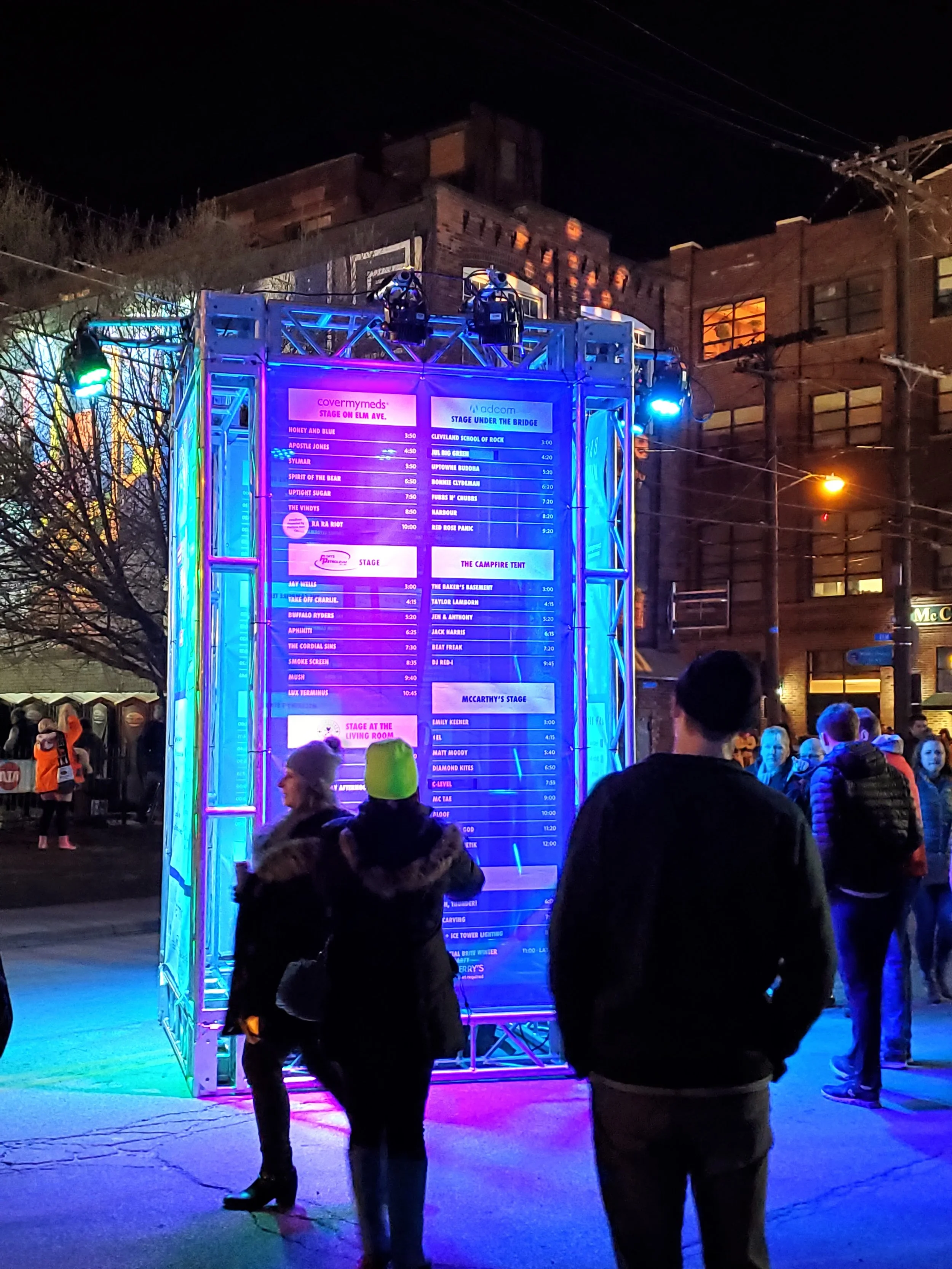 Lighting Design — Vertical Sound