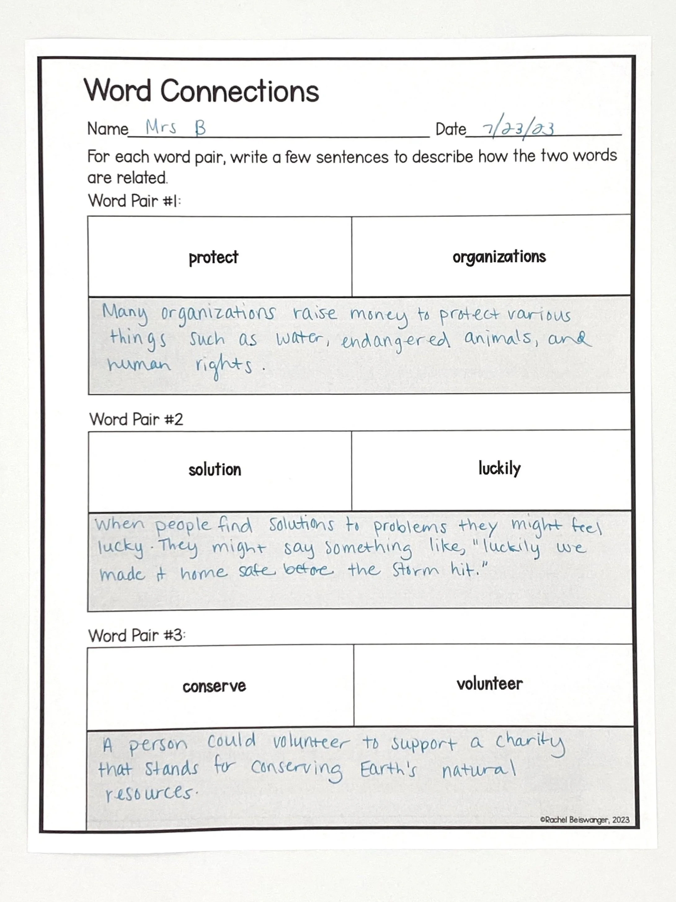 5 Activities for Teaching Vocabulary with Any Word — Reading Rachel