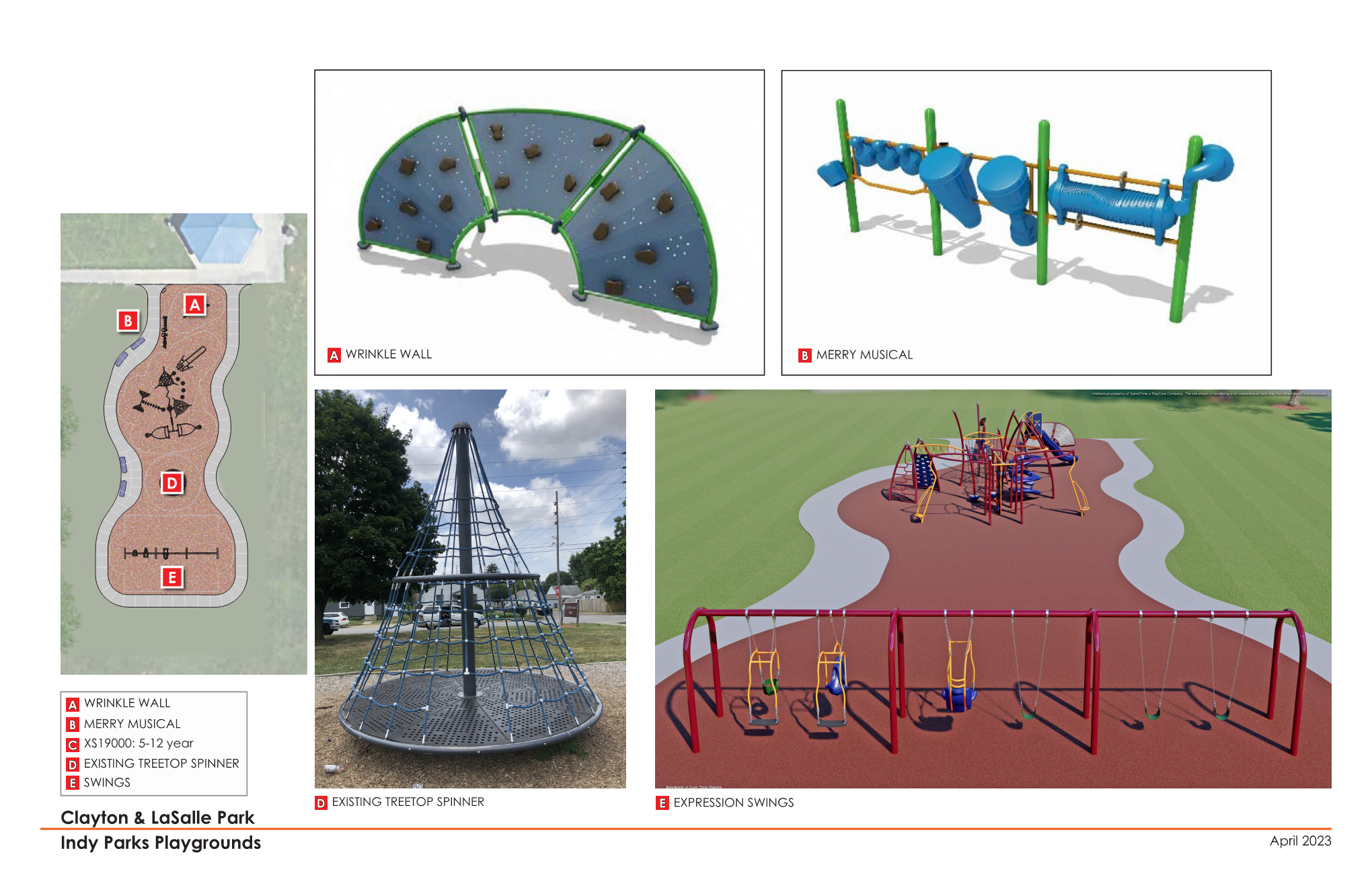 Clayton & LaSalle Park — Indy Playgrounds