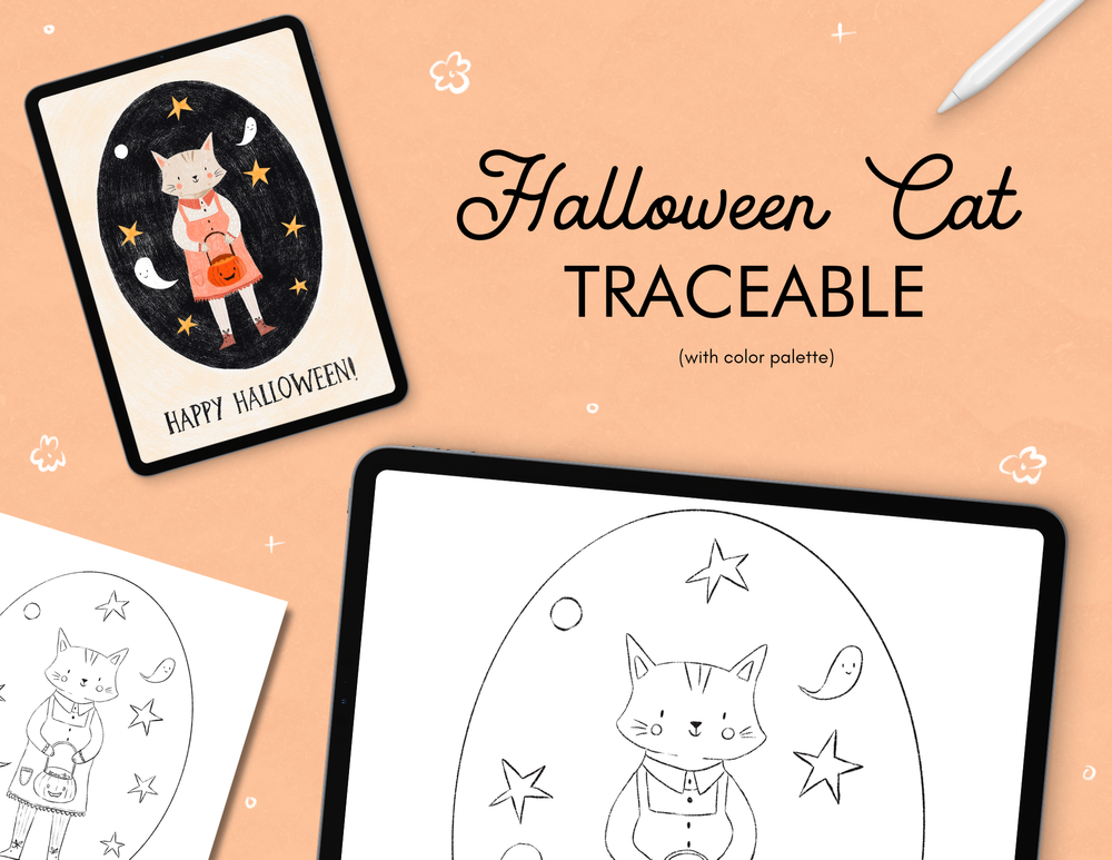 Coloring Pages + Traceables — Color with Kendi: Procreate Tutorials ...