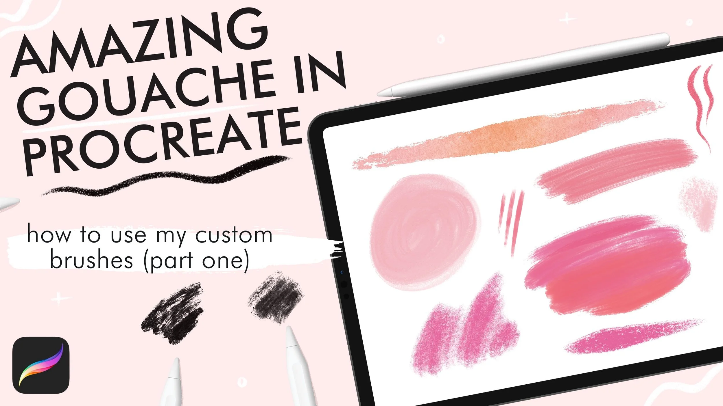 Amazing Gouache — Color with Kendi: Procreate Tutorials + Brushes