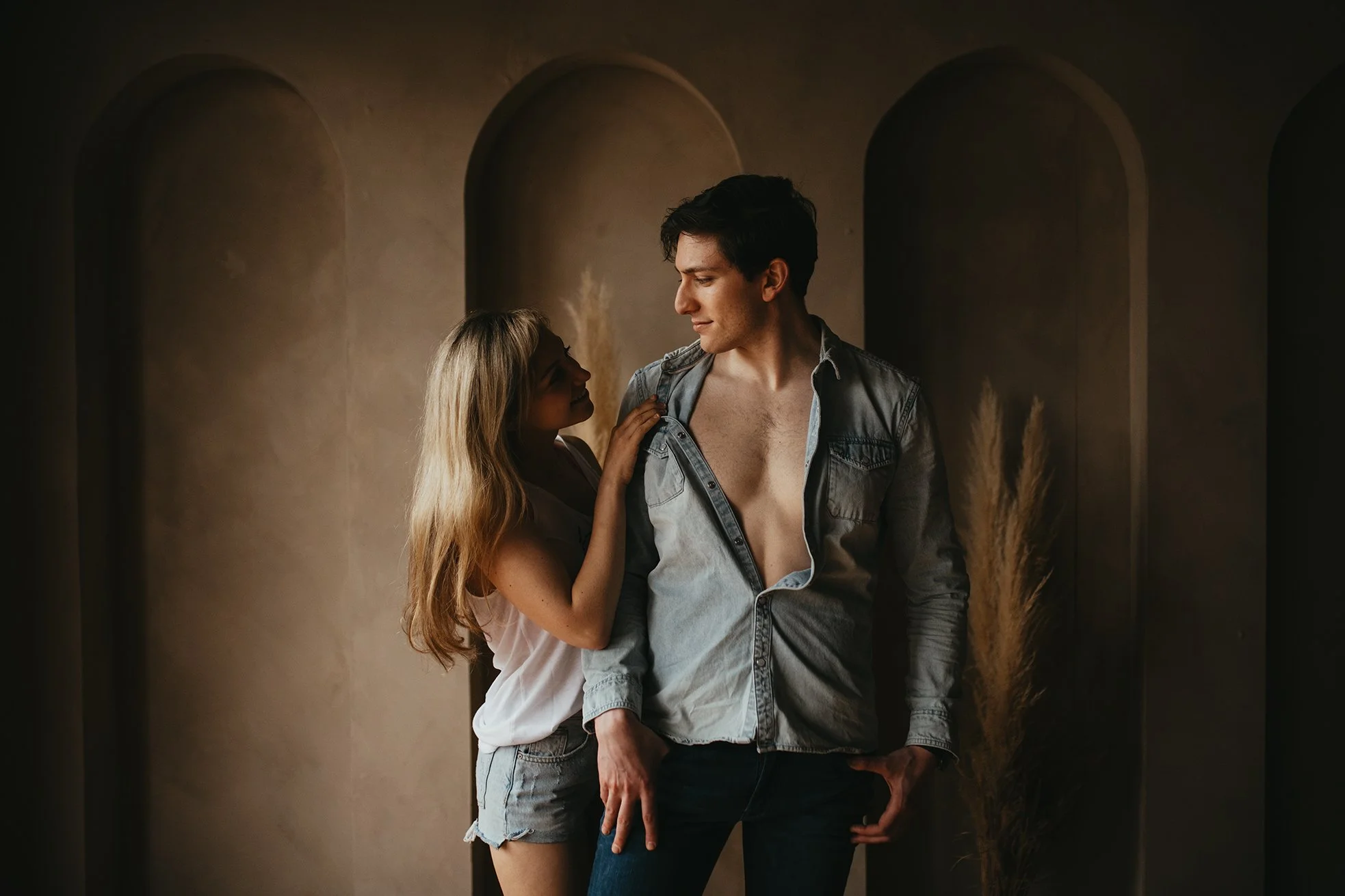 An Intimate Couple’s Studio Session-Seattle Sedona Couple’s Boudoir ...