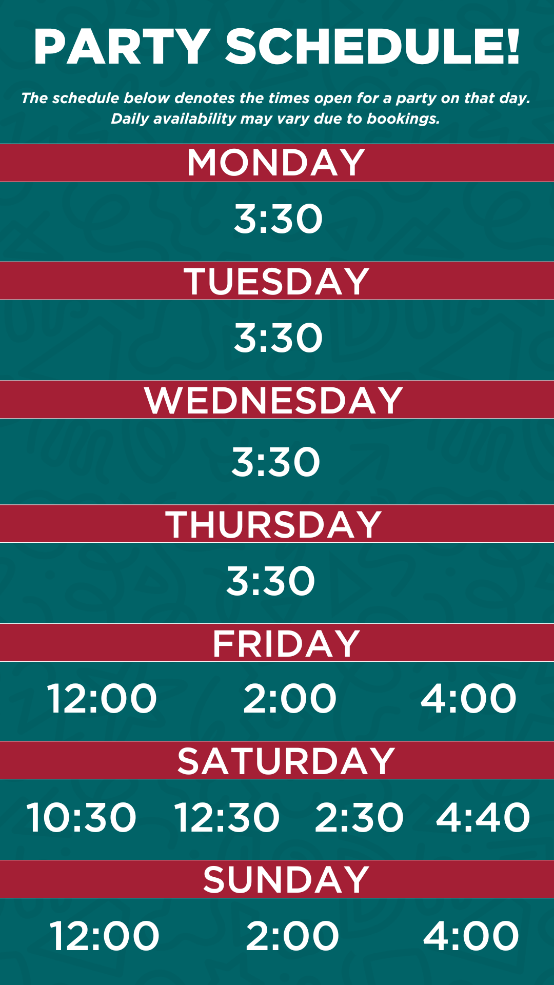 HeyDay Entertainment — Birthdays Parties