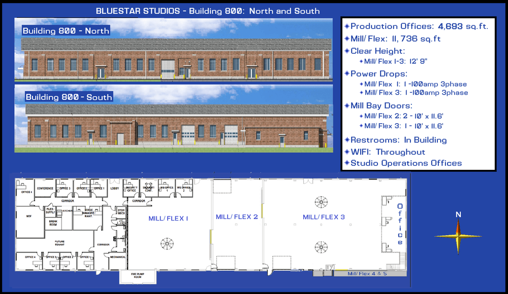 Specs — BlueStar Studios