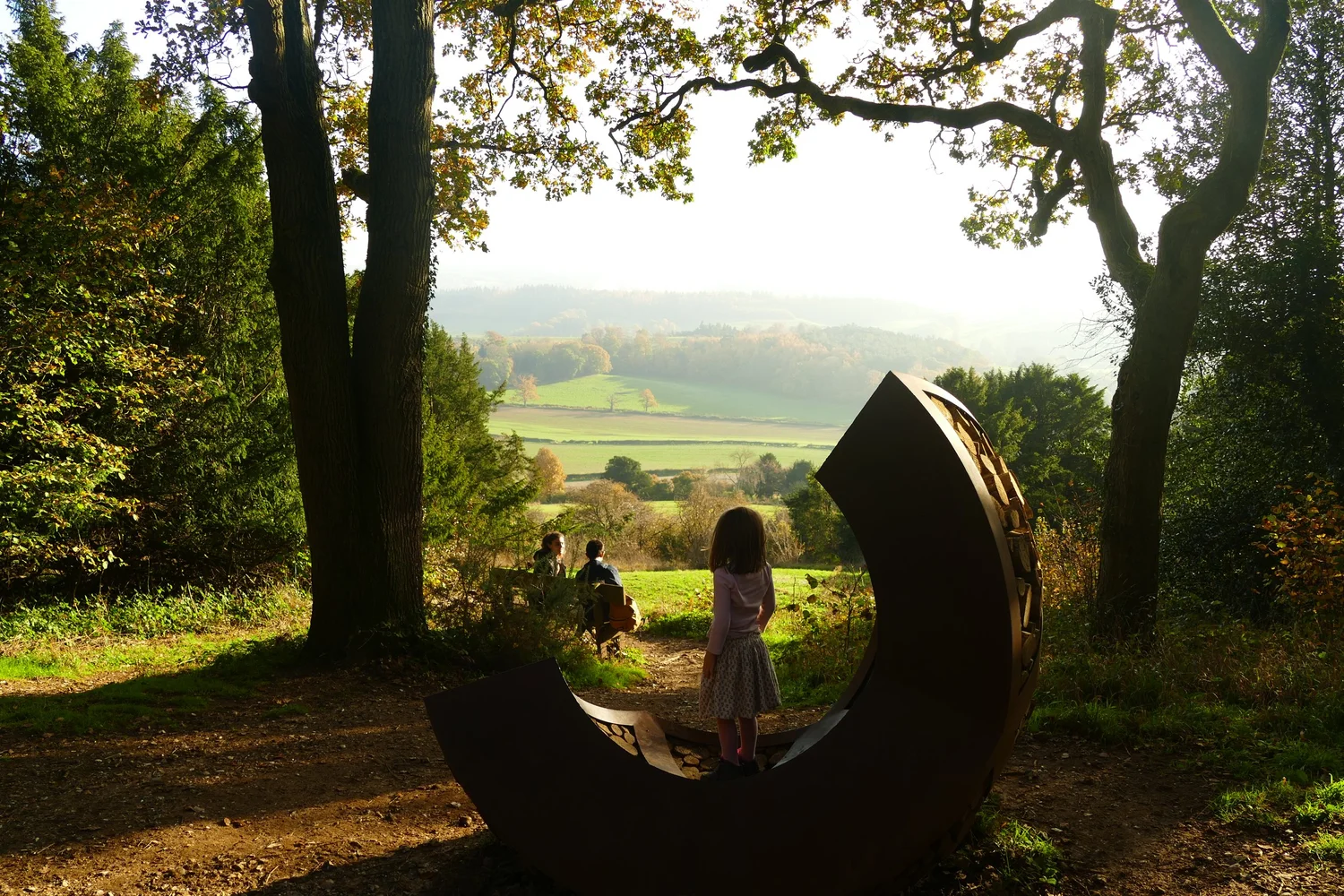 A circular walk for the whole family linking Newlands Corner and Silent ...