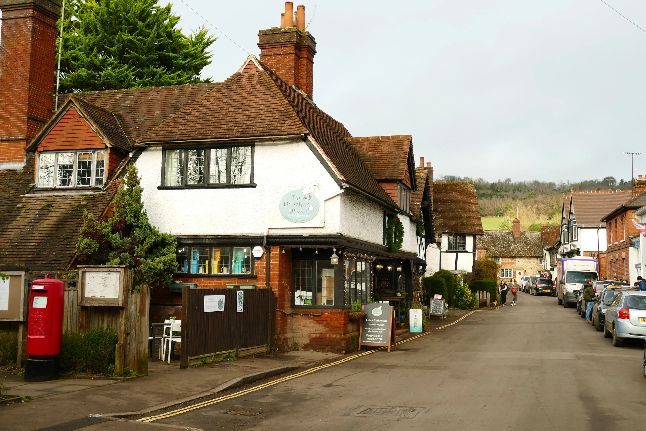 A walk for the whole family around Shere — The Ambling Path - Family ...