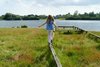 A walk for the whole family around Testwood Lakes Nature Reserve, near ...