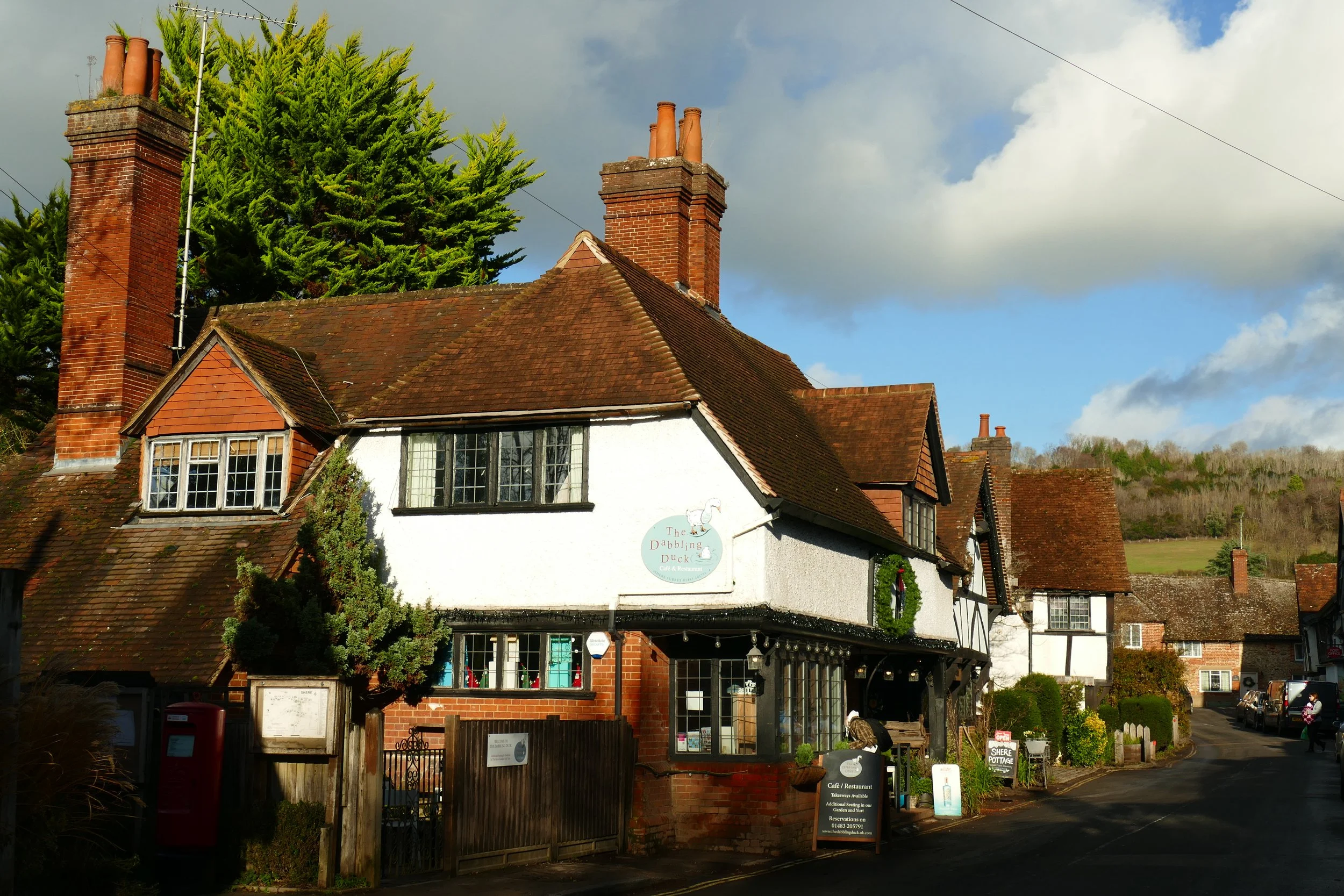 A walk for the whole family around Shere — The Ambling Path - Walks in ...