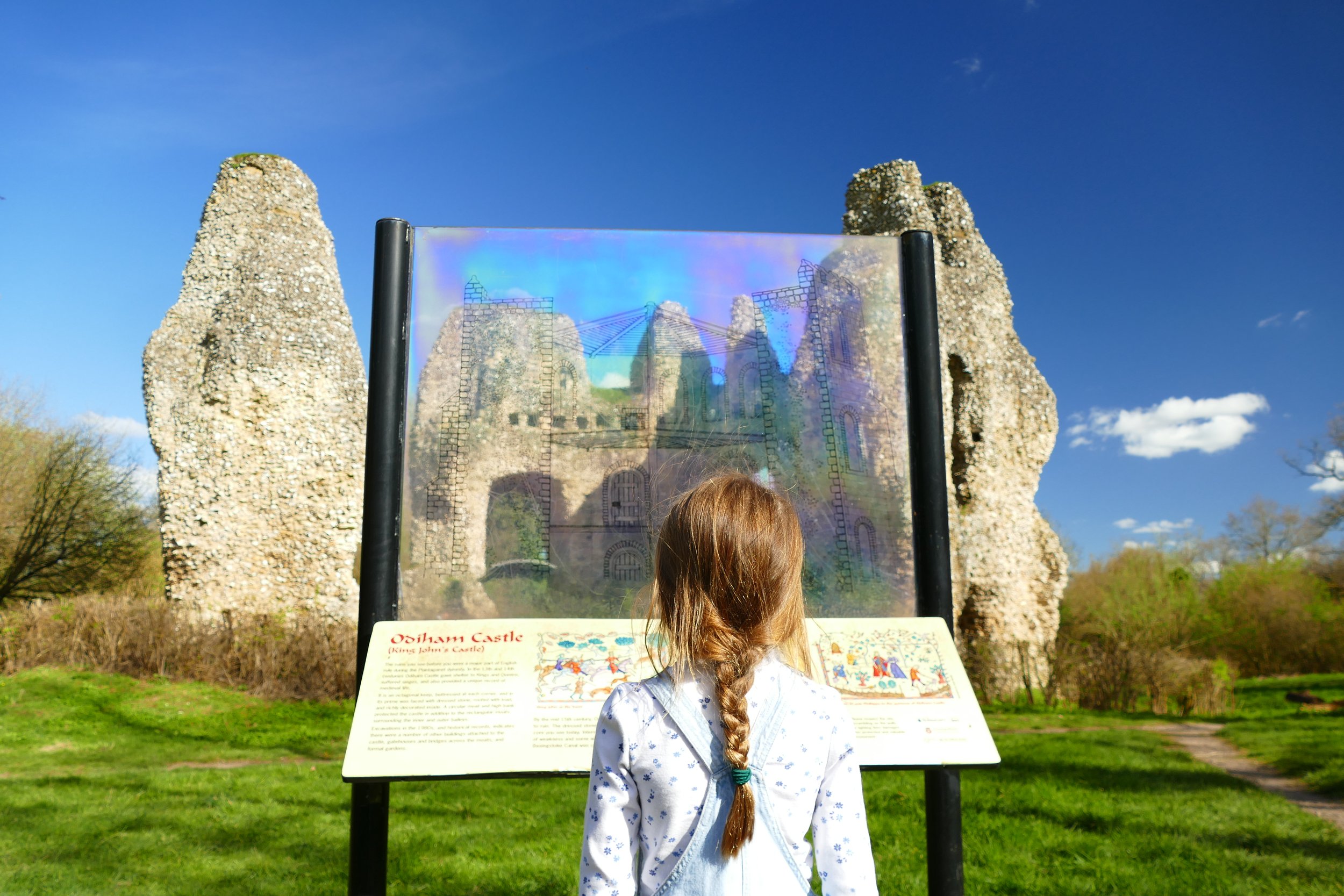 A walk for the whole family from Odiham to King John's Castle — The ...