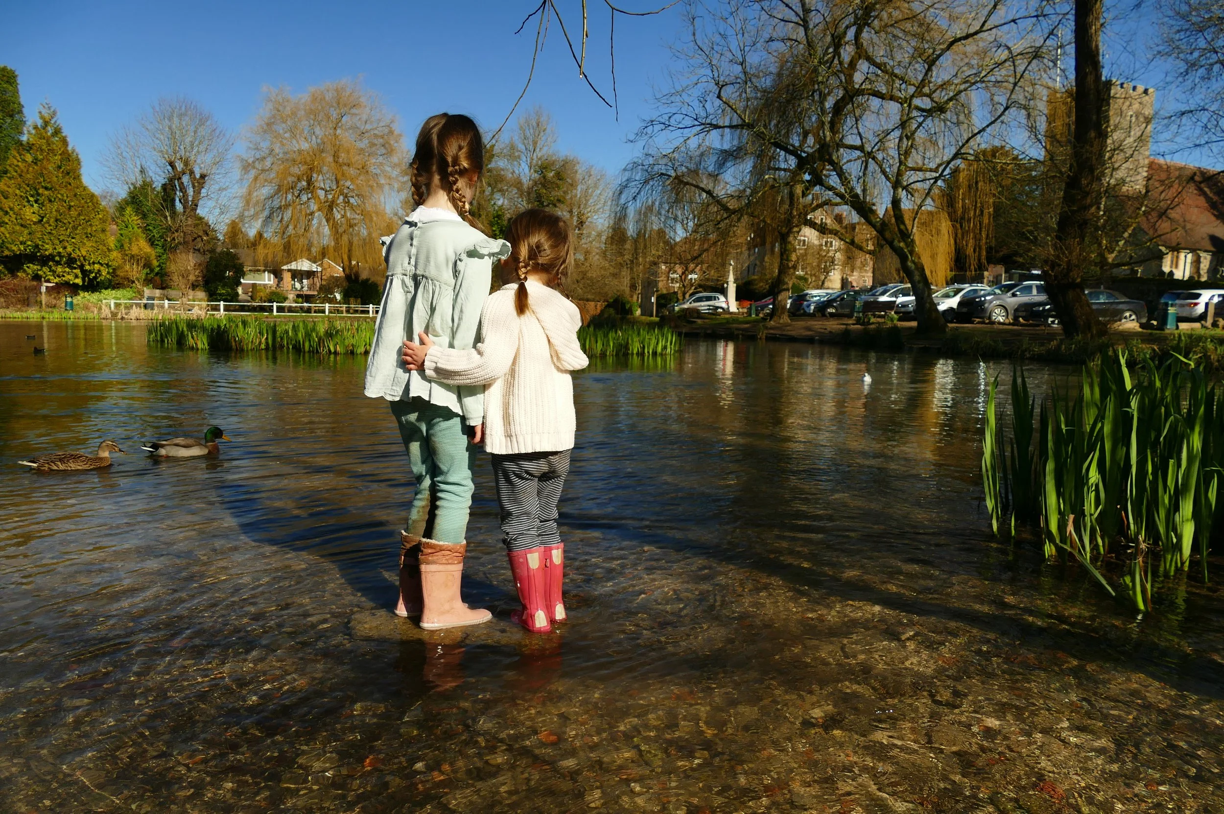 A walk for the whole family around the South Downs village of Buriton ...