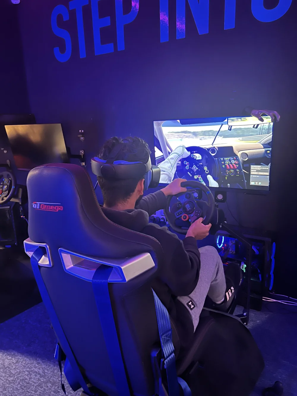 Full motion racing simulator — ORB VR