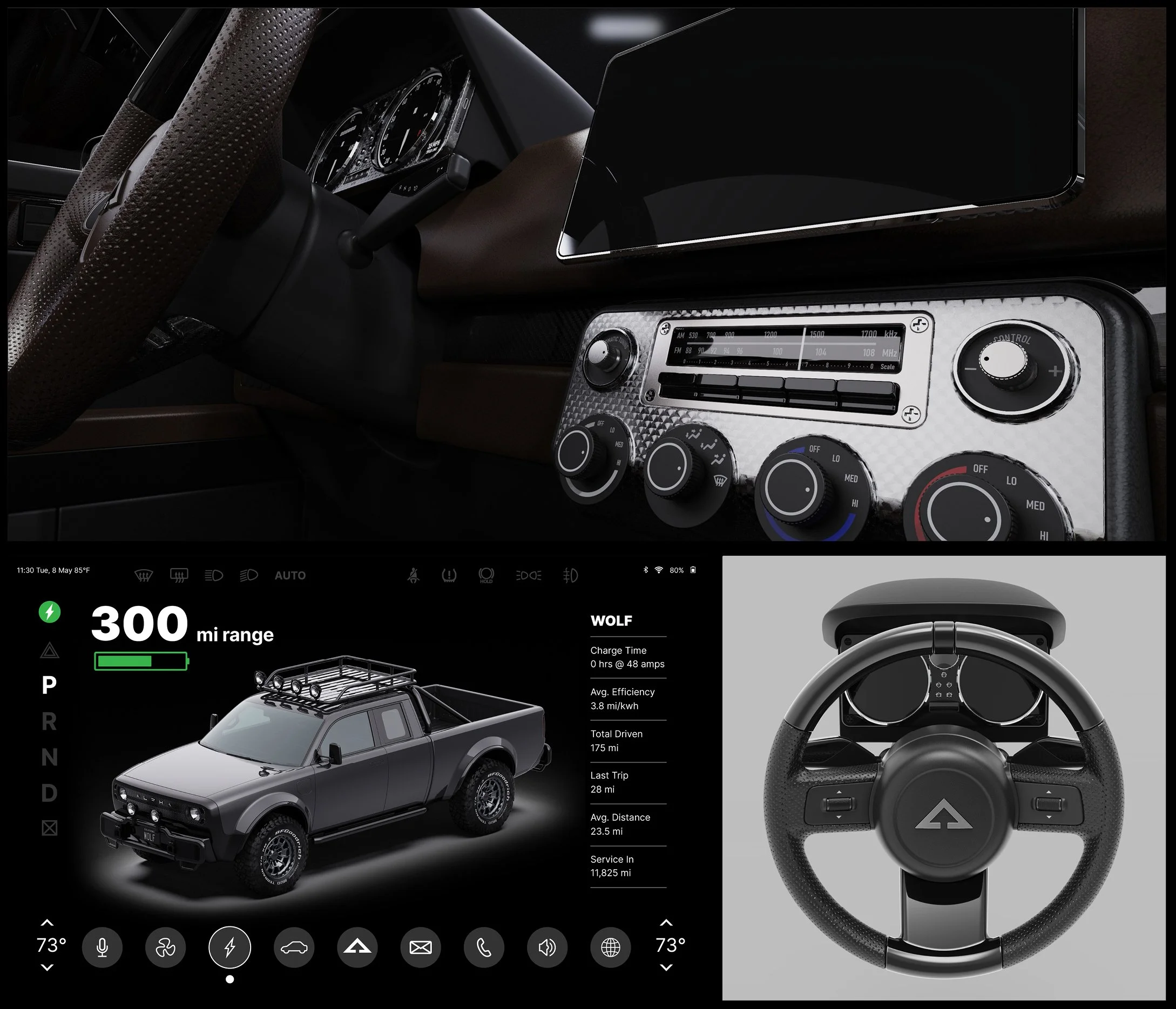 Alpha Motor — Multipurpose Adaptive Vehicle Interface