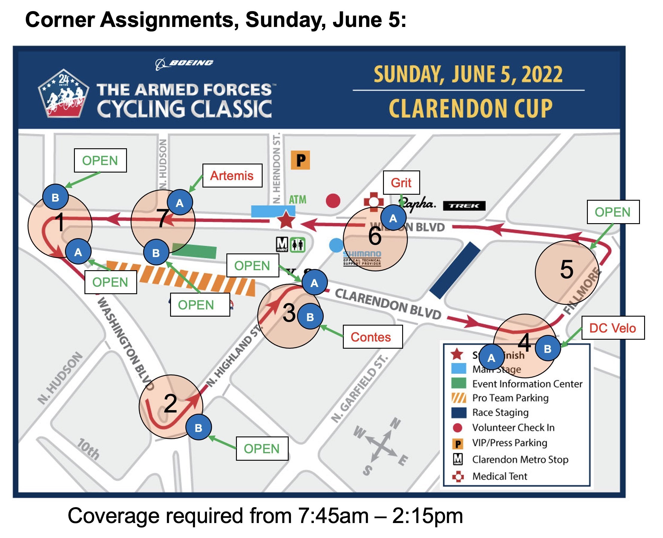 Corner Adoption / Course Marshal — AFCC 2023 Cycling Classic