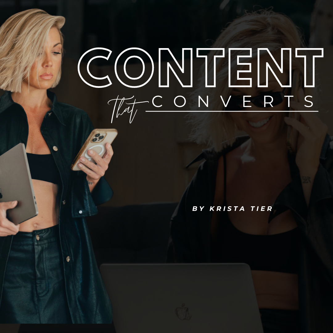 Content that converts masterclass — Krista Tier