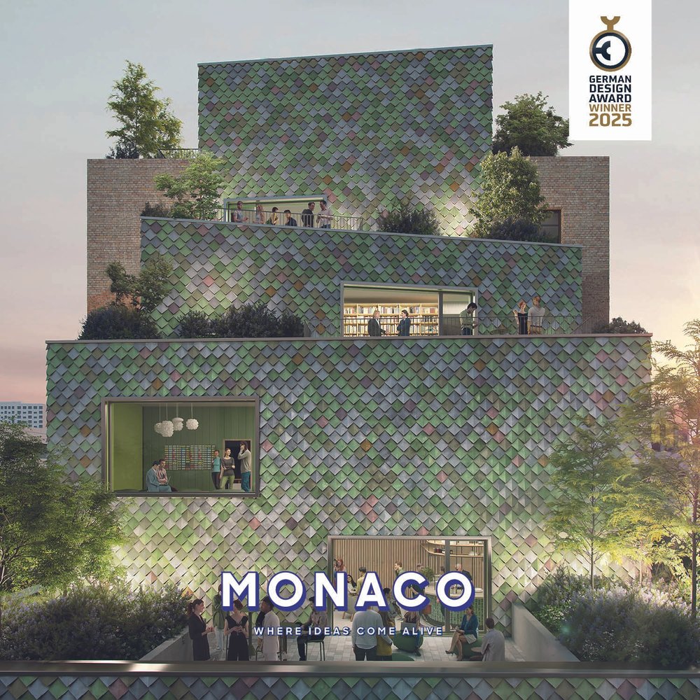 Circular Façade Design – Pretty Plastic Tiles on MVRDV’s MONACO ...