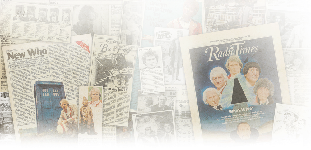 Fifth Doctor — Doctor Who in The Radio Times