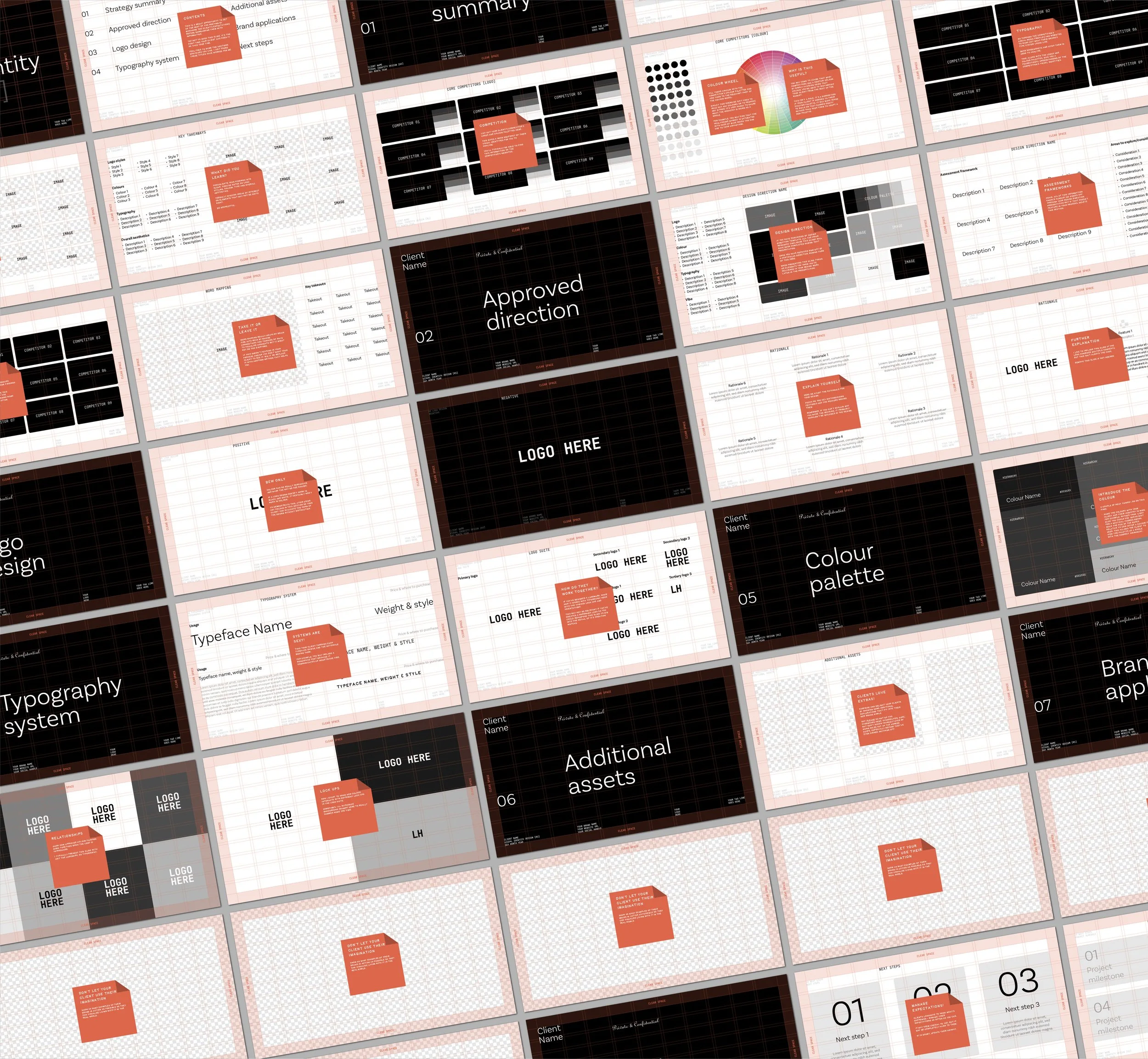 Visual Identity Presentation Template — Chittco | Jack Chitty, Brand ...