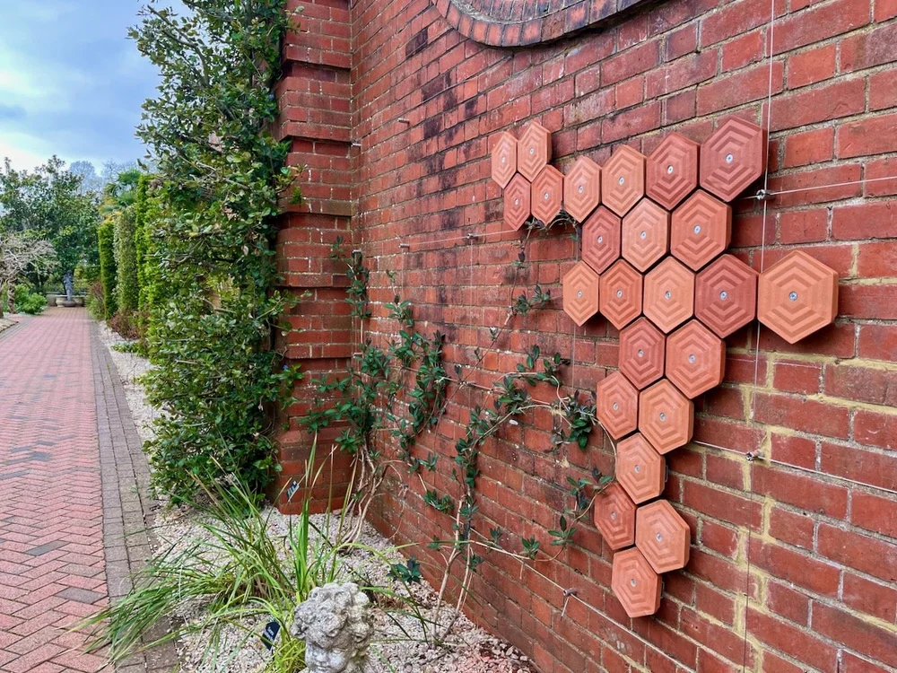 HexB tiles for Solitary Bees — Will Nash Sculpture