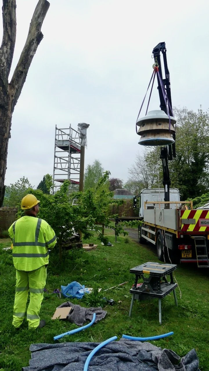 Glantawe Swift Tower — Will Nash Sculpture