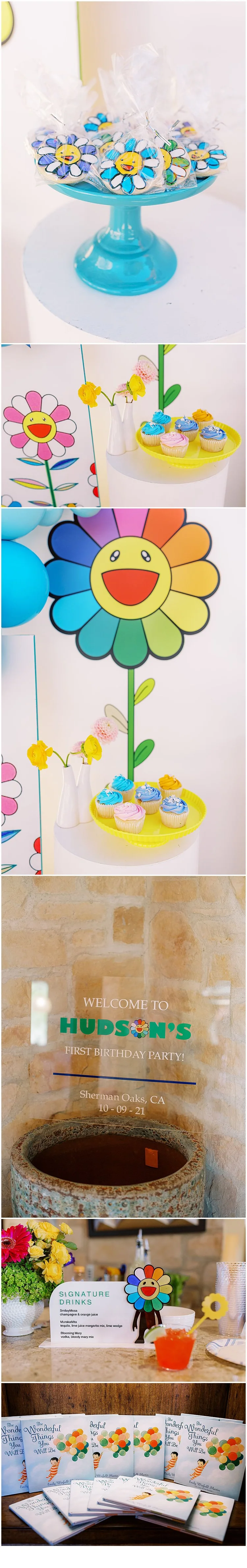 Hudson’s Summer Rainbow Garden: Bright and Happy First Birthday ...