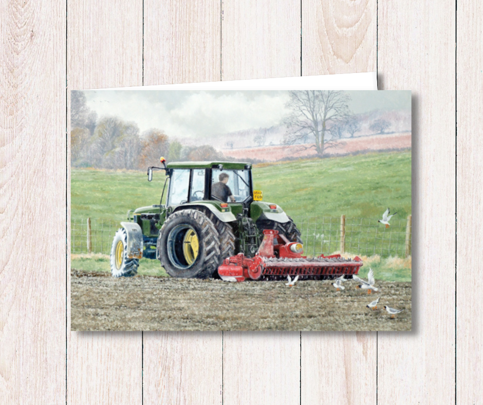 Tractor Birthday Cards | Tractor Cards — Cachet Cards & Prints