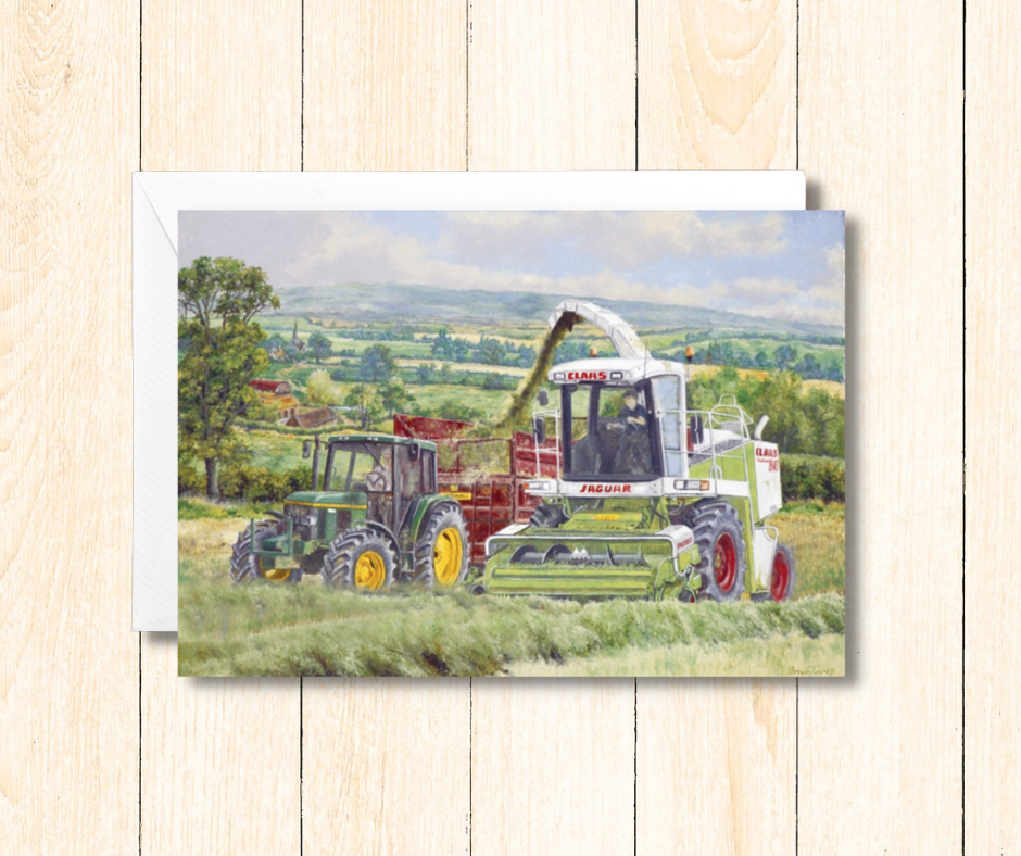 Farming Birthday Card | John Deere Tractor Card — Cachet Cards & Prints