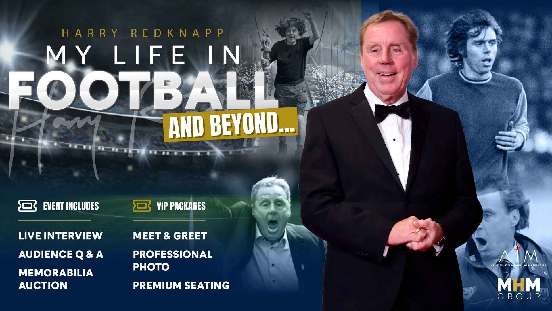 An Evening With Harry Redknapp My Life In Football The Granville