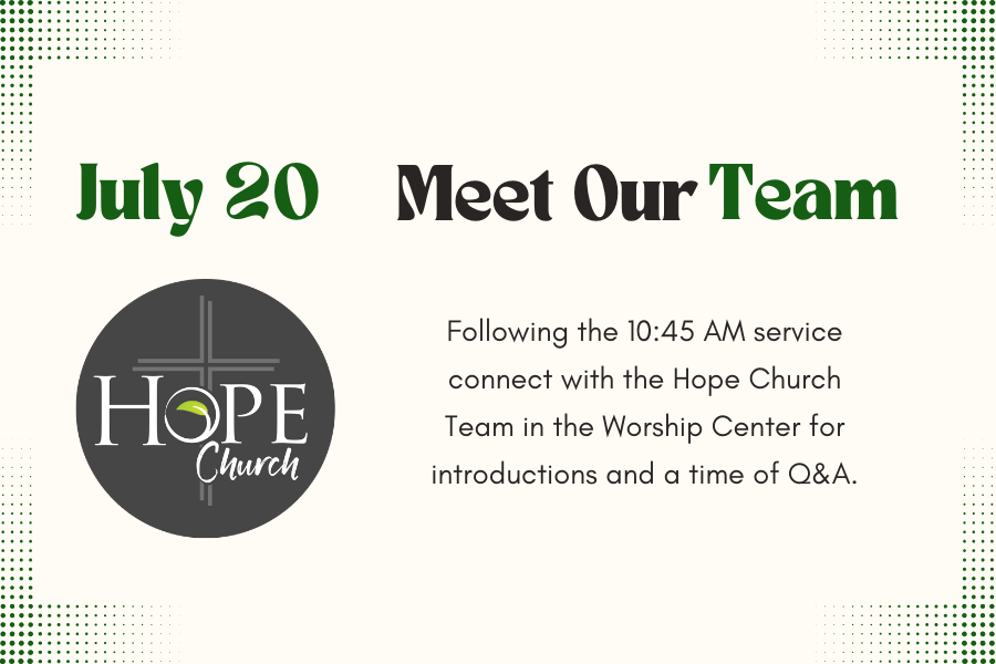 Hope Church | Join Our Community