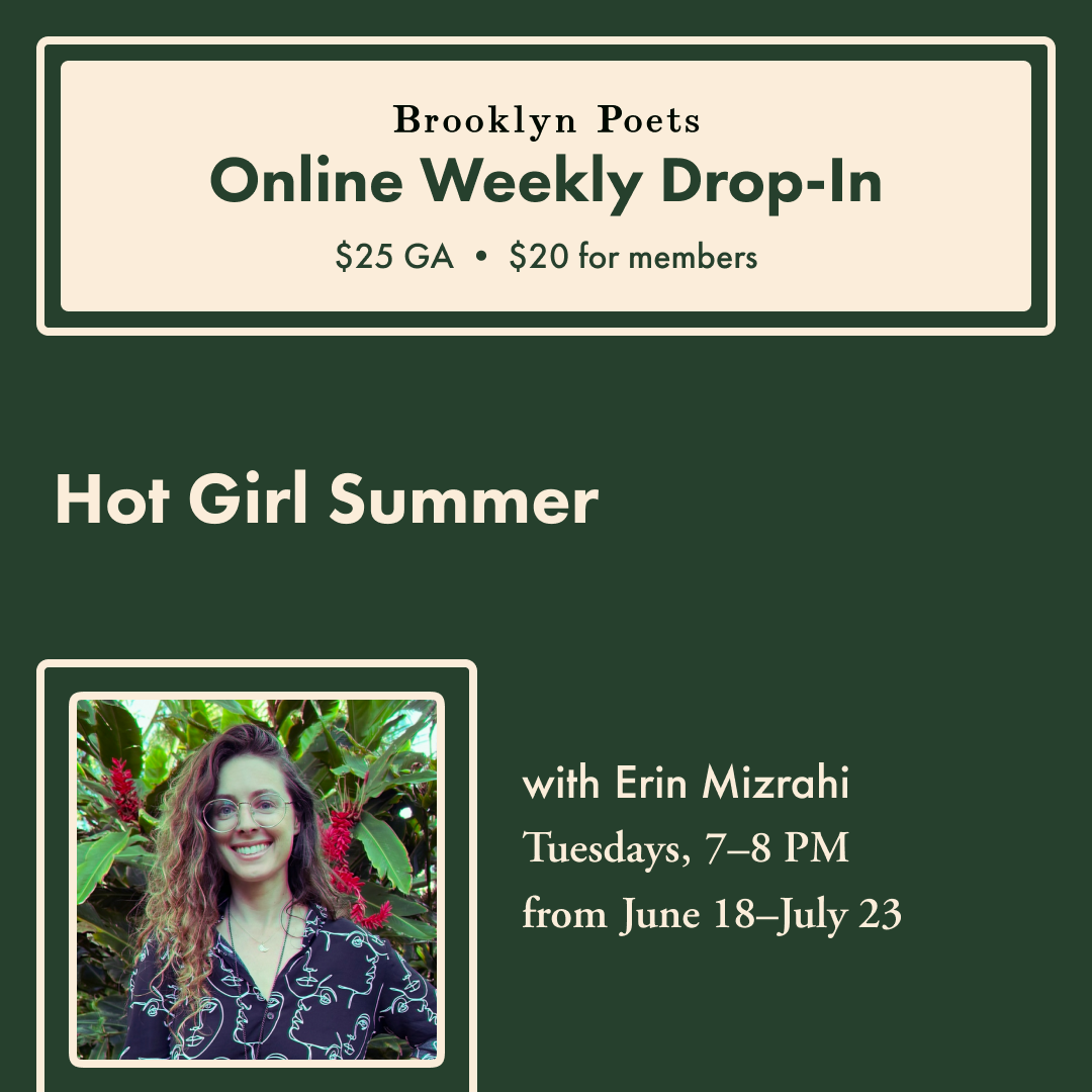 Drop In Calendar — Brooklyn Poets