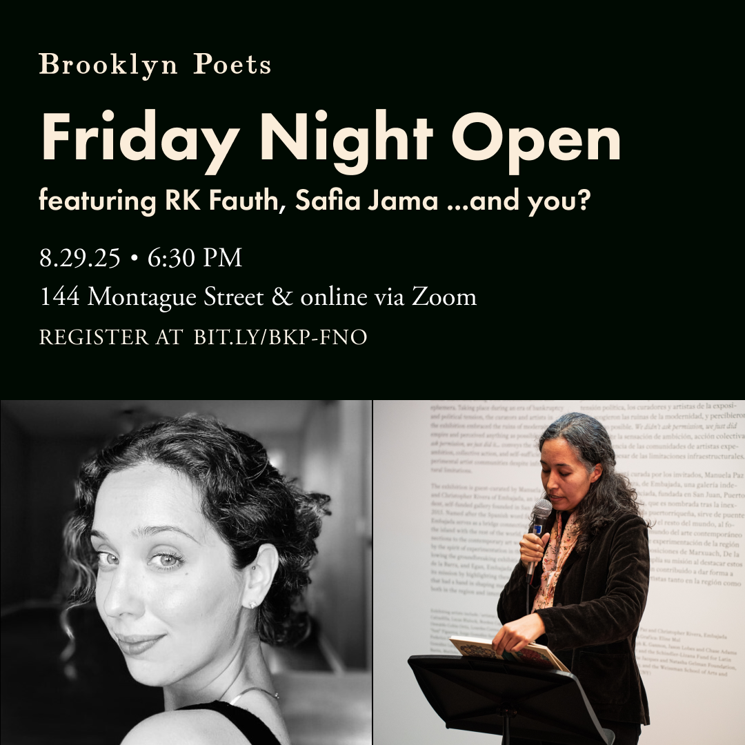 Brooklyn Poets | Poetry Community