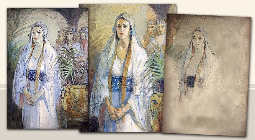 The Painting of Queen Esther — Minerva Teichert Art Gallery