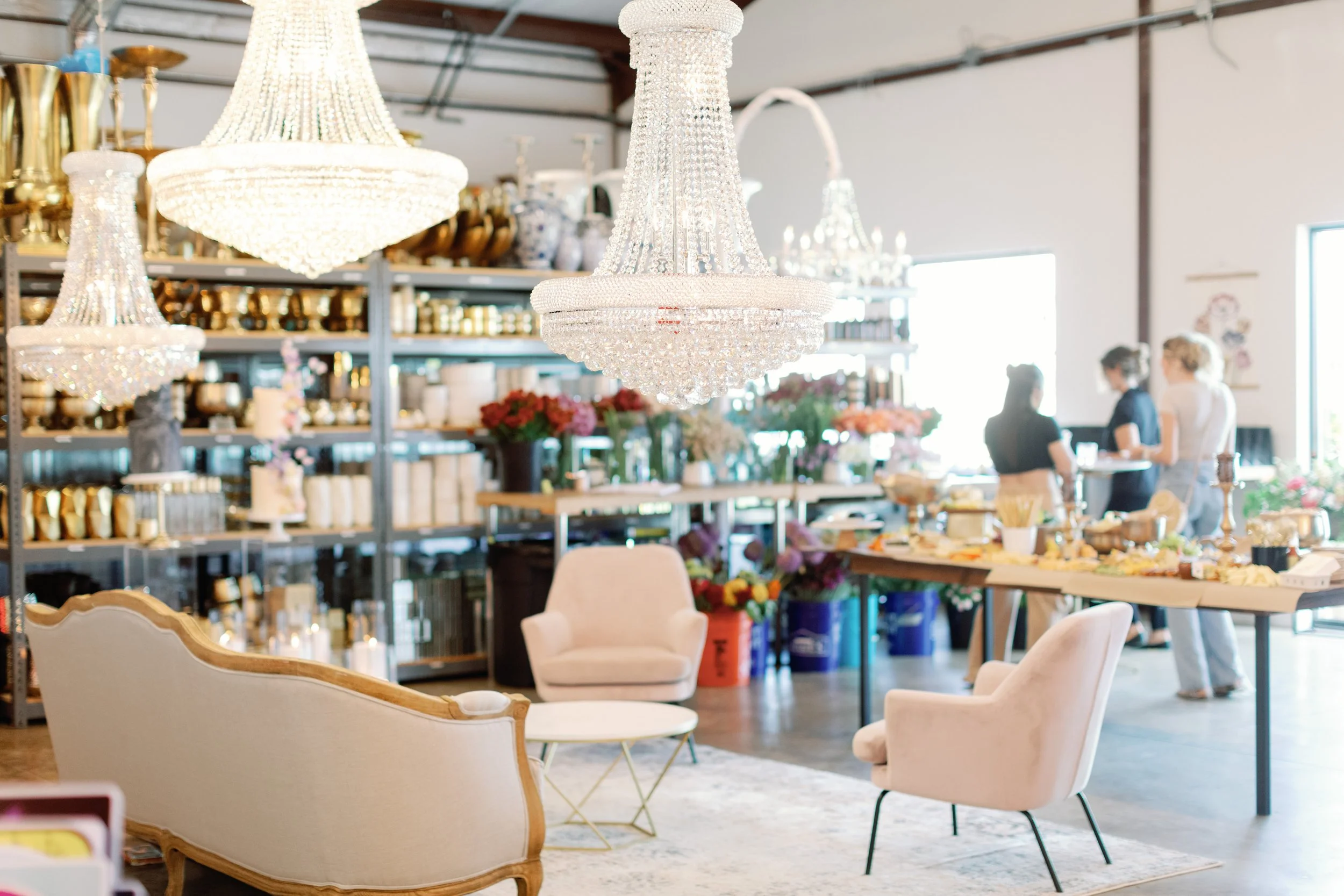 J Hook with Chandelier — RENOWNED Event Designs | RED