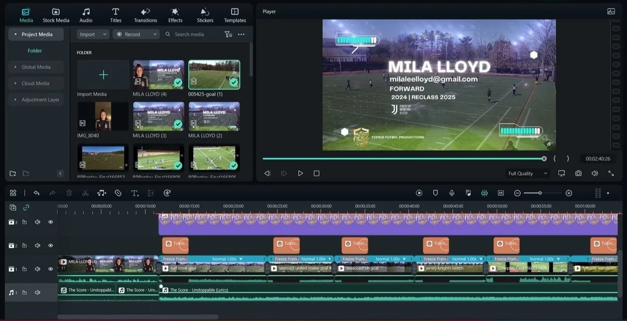 CREATE SOCCER HIGHLIGHT REELS — Fierce Futbol