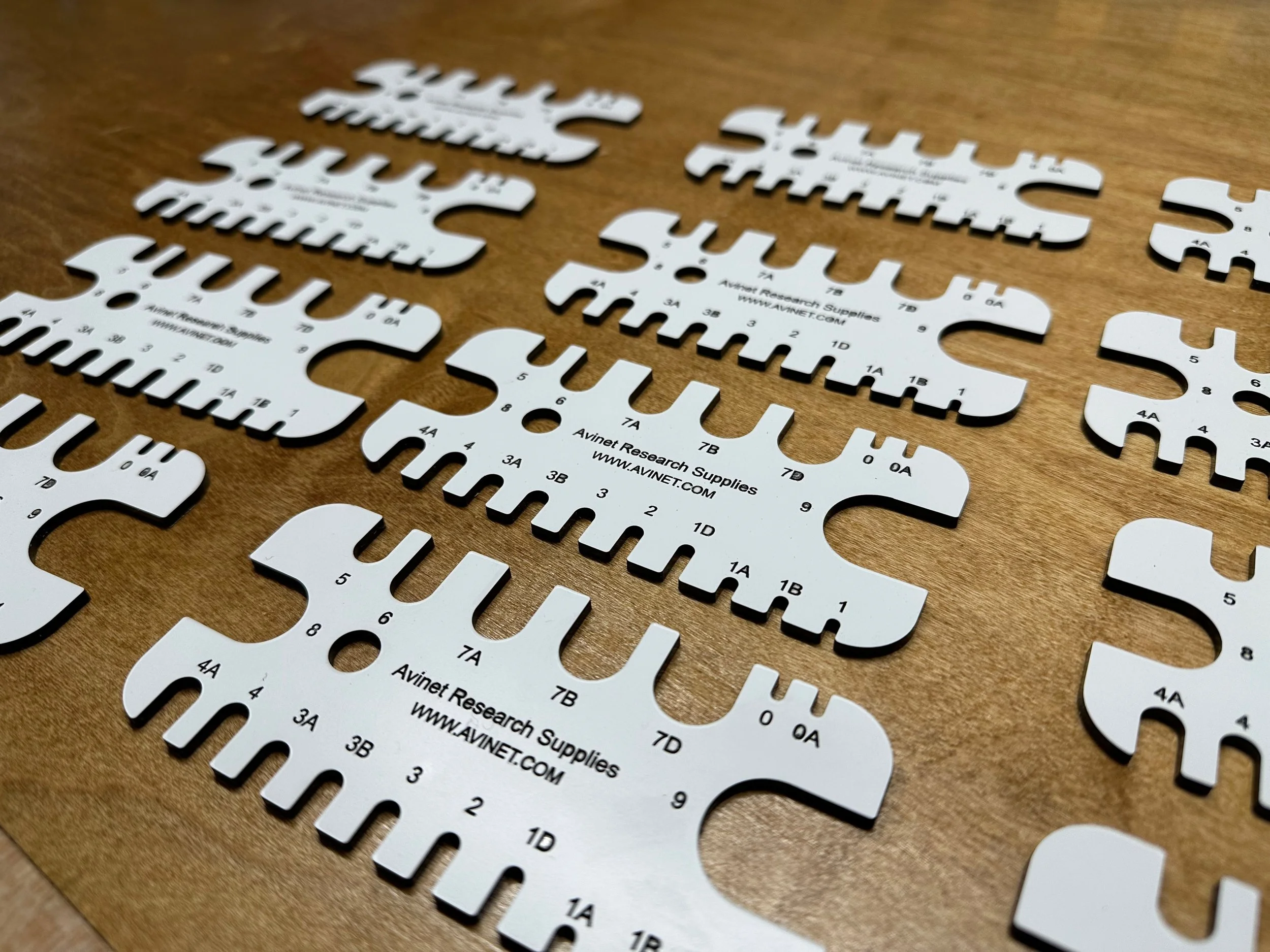 Bird Banding Leg Gauge — Amadeo Design