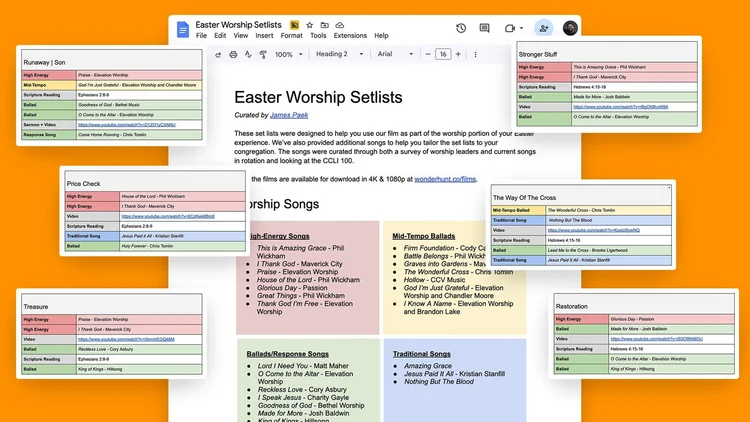 Free church media & sermon resources for Easter — WONDERHUNT