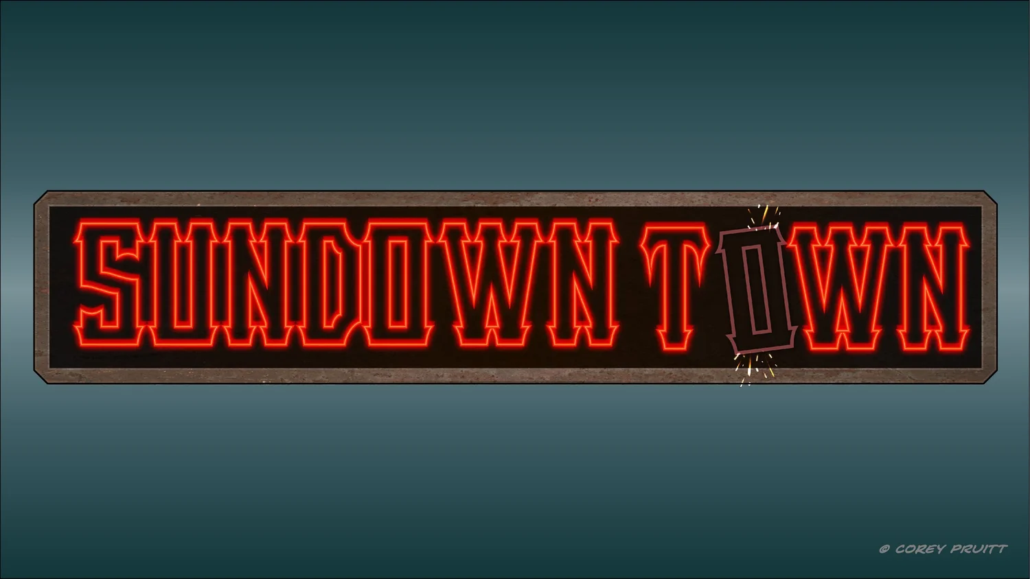 SUNDOWN TOWN LOGO — Doco Makes Comics