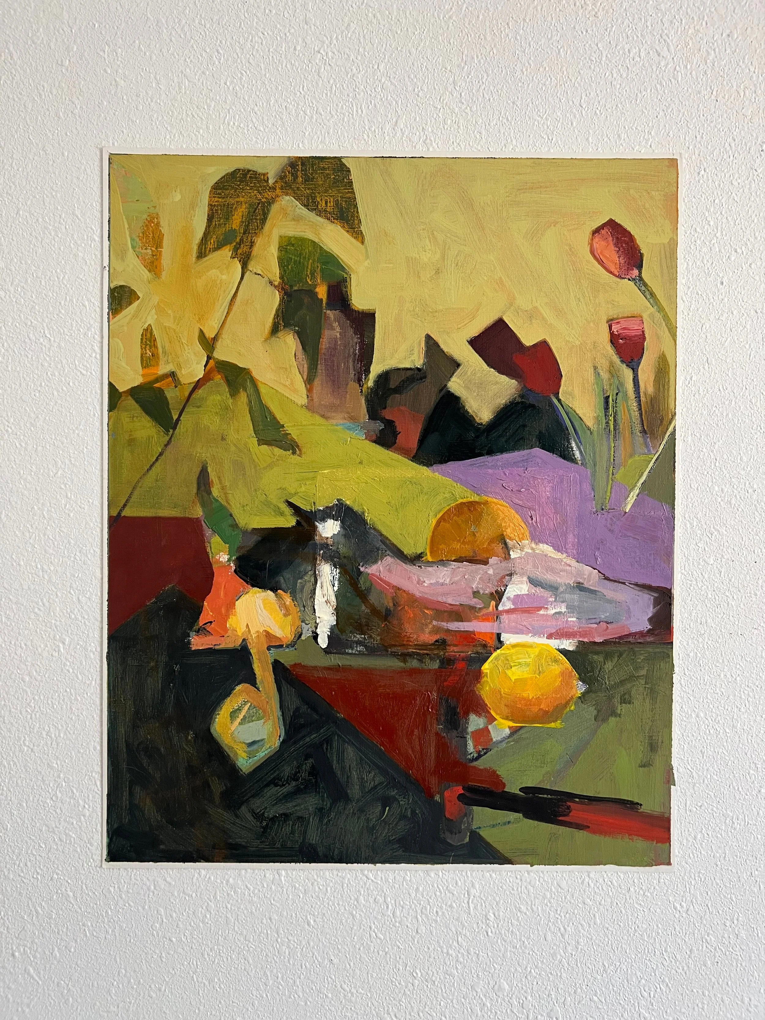 Still-Life with Clamp, 20 x 16" — Jennifer Agricola Mojica