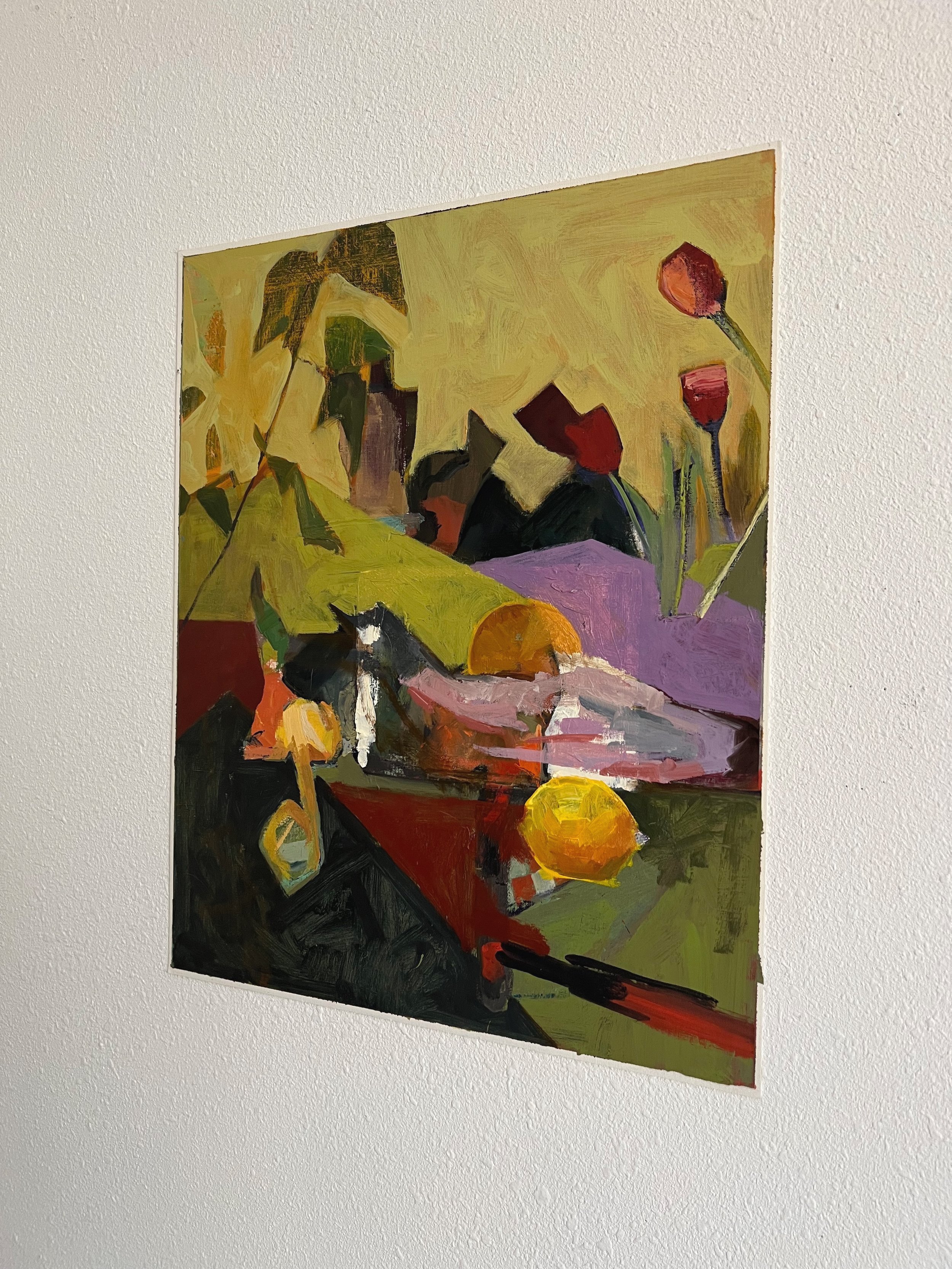 Still-Life with Clamp, 20 x 16" — Jennifer Agricola Mojica