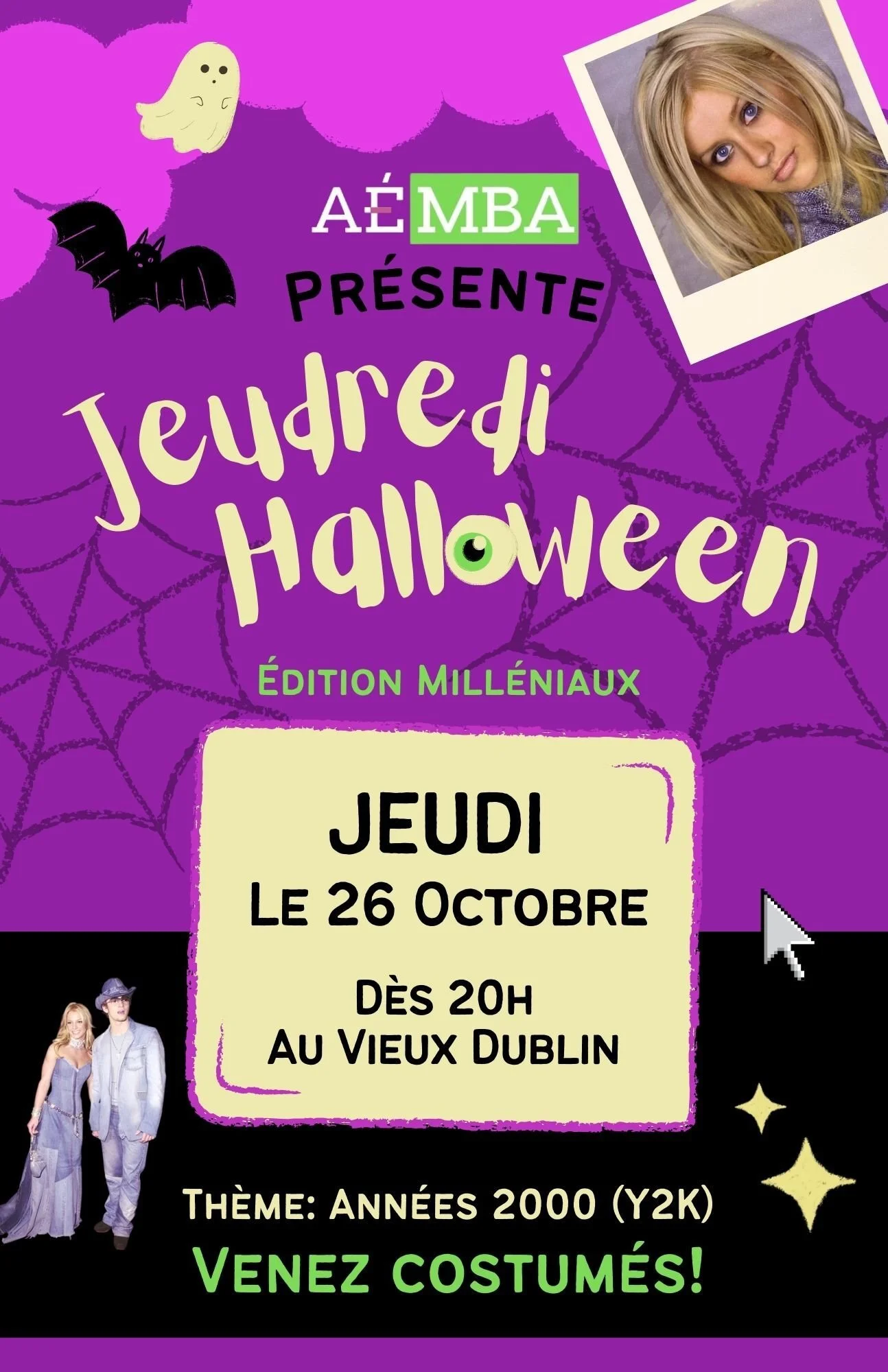 Jeudredi d'Halloween - Thème années 2000 — Association des étudiants du ...