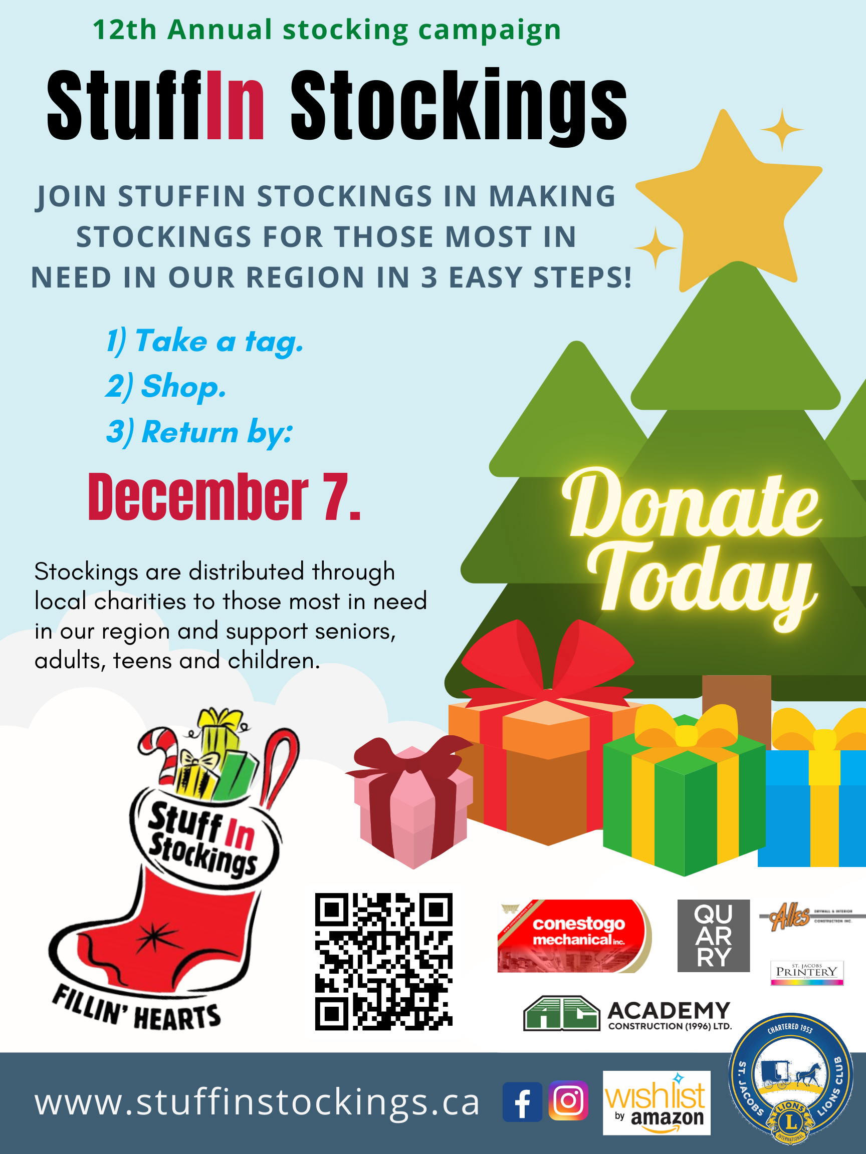Drop-off Locations — Stuffin' Stockings