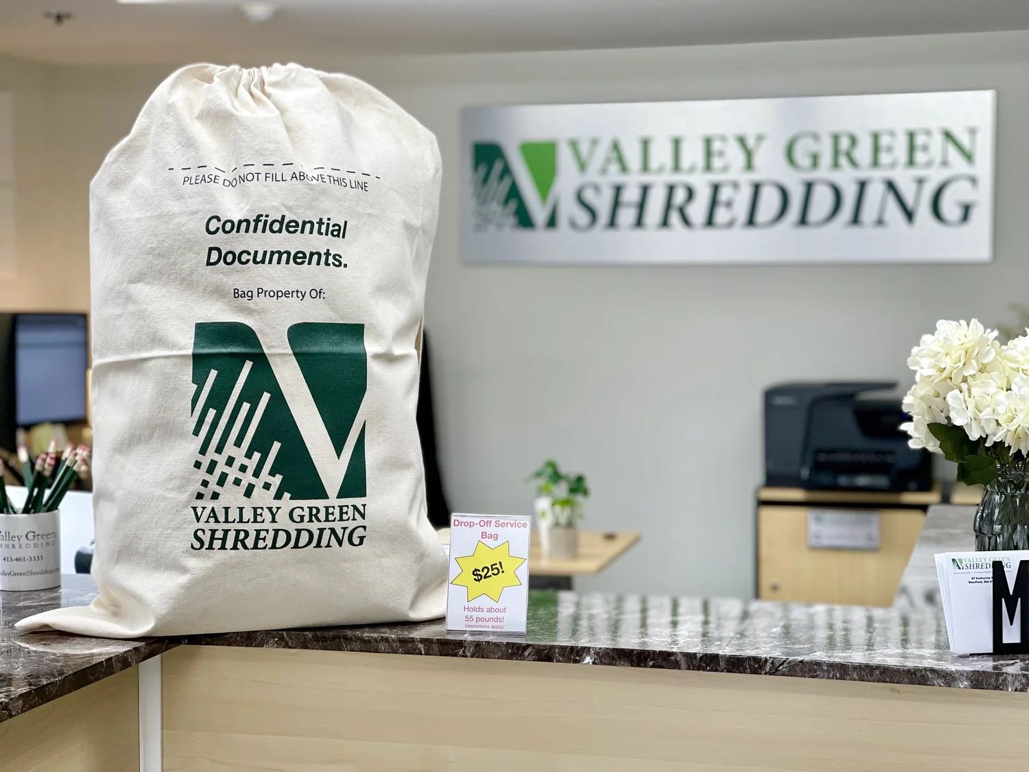 Drop-Off Shredding — Valley Green Shredding