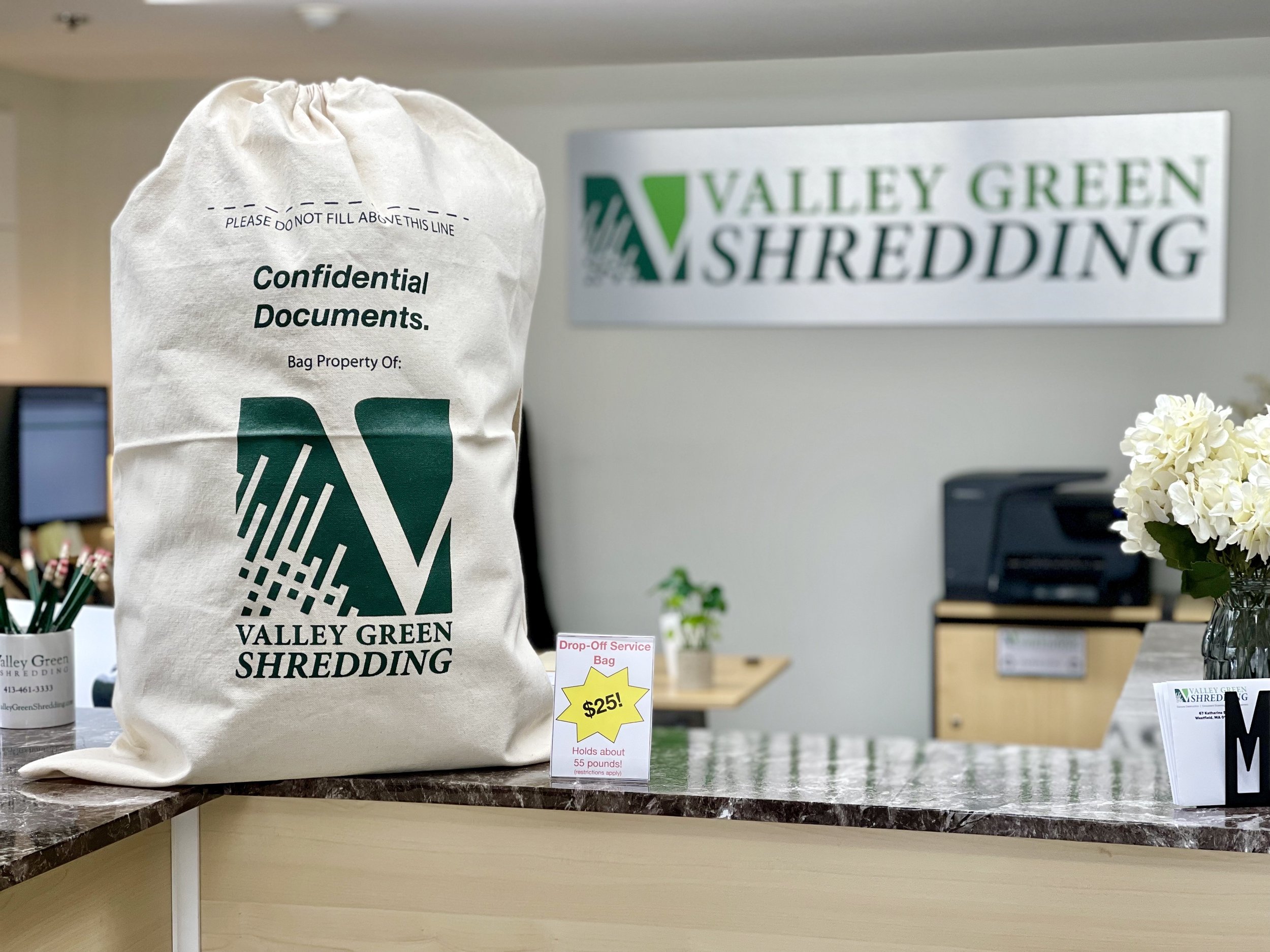 Drop-Off Shredding — Valley Green Shredding