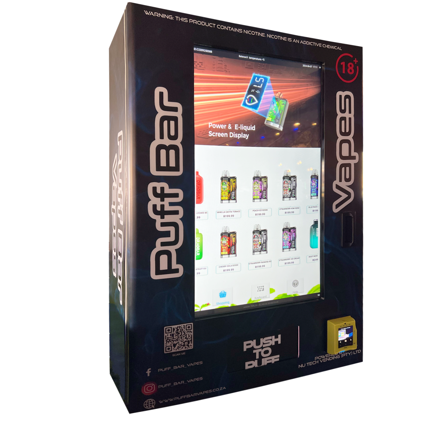 Our Machines — PUFF BAR VAPES | Vape Vending Machines | Disposable Vape ...