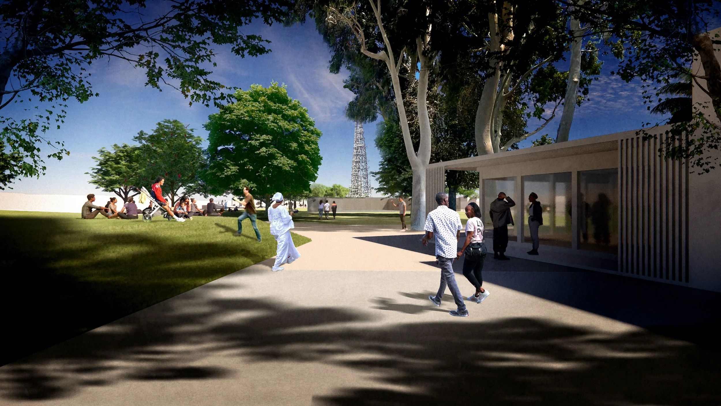 Watts Towers Art Center CampusAssemblage in the Landscape — Studio Zewde