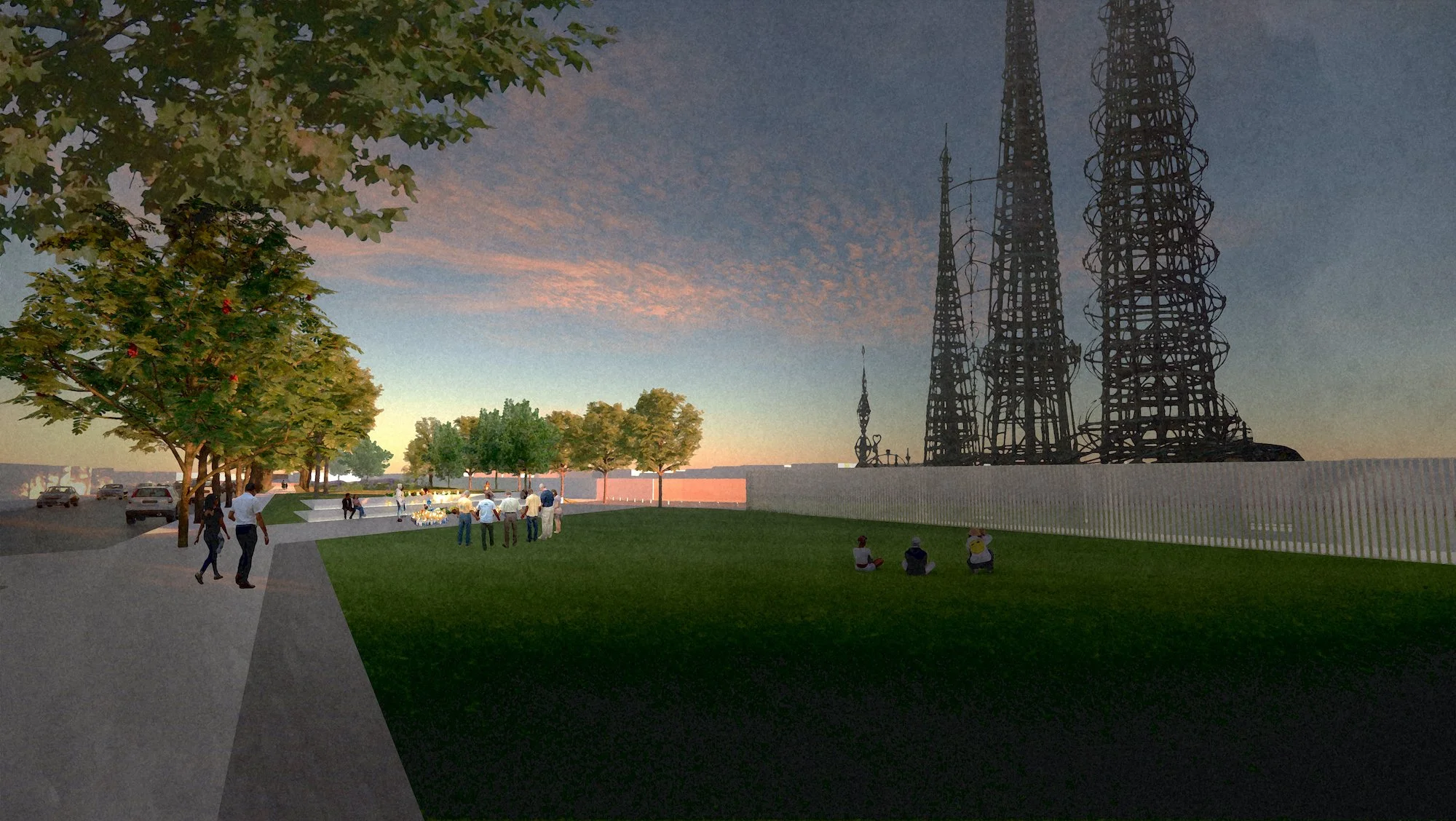 Watts Towers Art Center CampusAssemblage in the Landscape — Studio Zewde