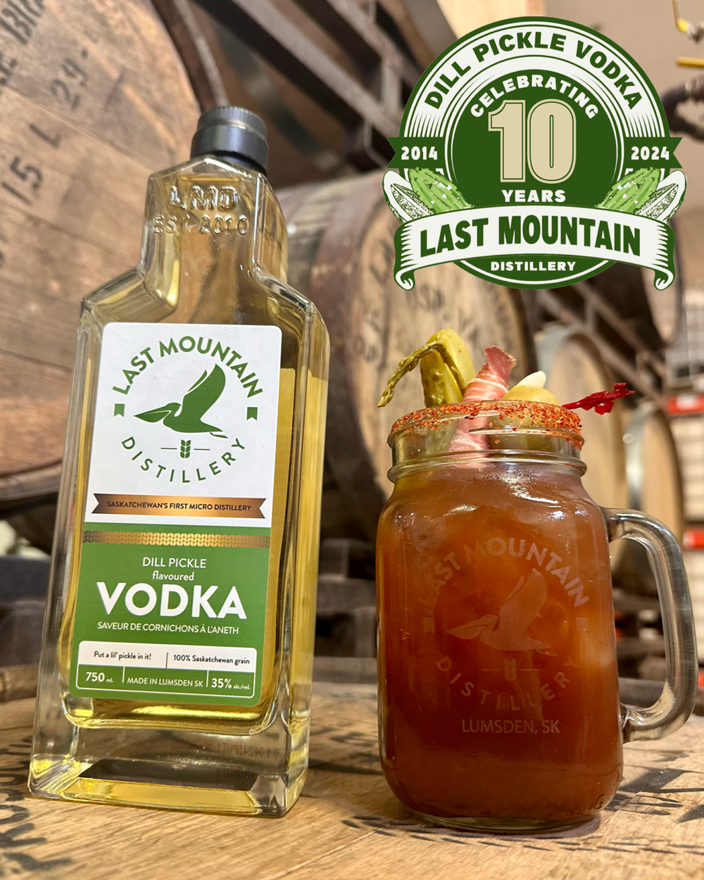 Last Mountain Distillery | Home of Saskatchewan's Dill Pickle Vodka
